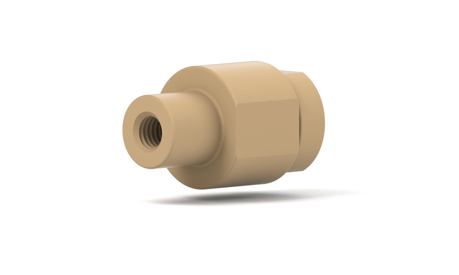 Check Valve Inline Non-Metallic 10-32 - Biotech Fluidics