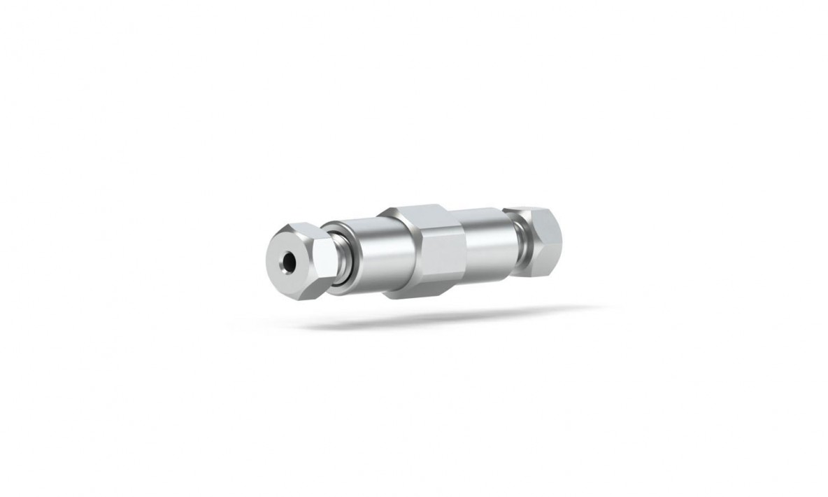U-411, VHP Stainless Steel Union Assembly ZDV .007 thru hole - Biotech ...